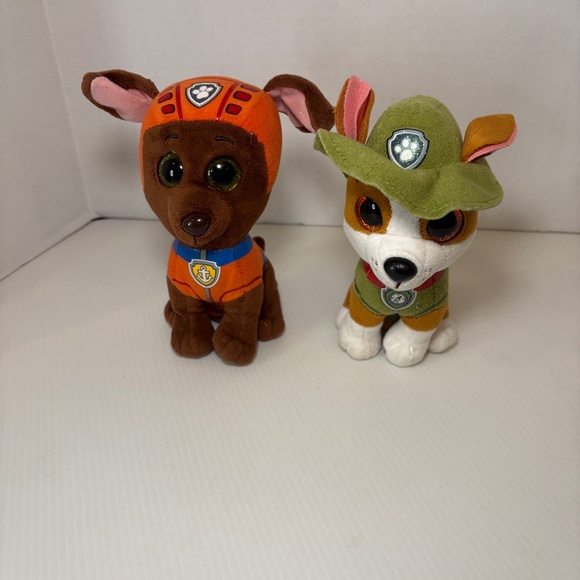Paw Patrol | Toys | Ty Beanie Boos 6 Paw Patrol Zuma Chase Stuffed ...